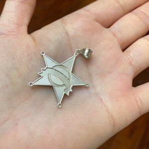 Element Shine | Jewelry | K Solid Gold Star Sheriff Badge Public Public ...